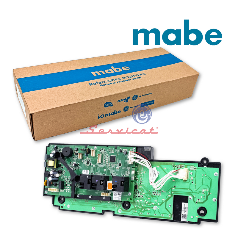 TARJETA ELECTRÓNICA DE CONTROL ORIGINAL MABE SECADORA MABE | Clientes VIP